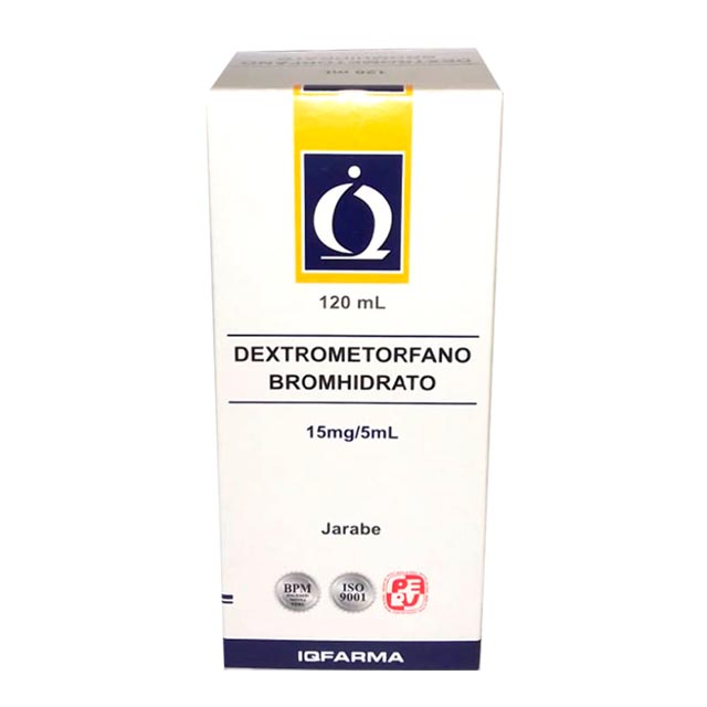 Dextrometorfano 15mg / 5ml Jarabe - Mifarma