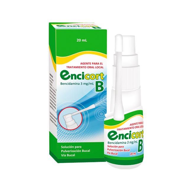 Encicort B 3 mg/ml Solución Pulverización Bucal - Mifarma