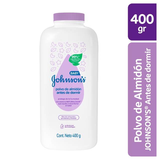 Talco Johnson's Baby Antes de Dormir 400Gr - Mifarma