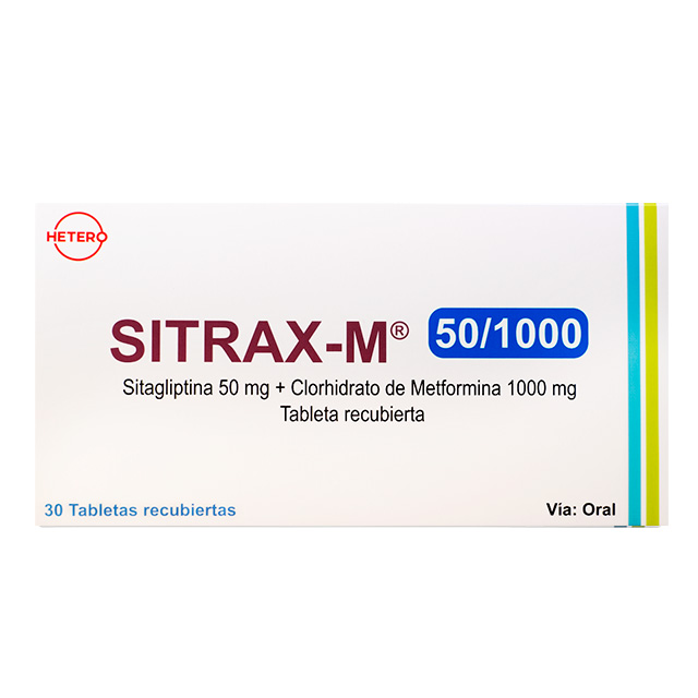 Sitrax-M 50/1000,50mg+ 1000mg Tableta - Mifarma