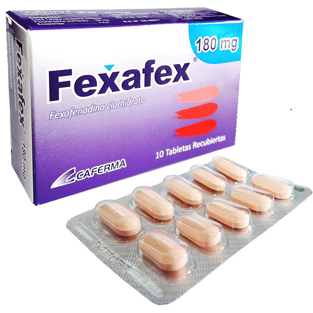 Fenafex 180 mg Tableta Recubierta - Mifarma