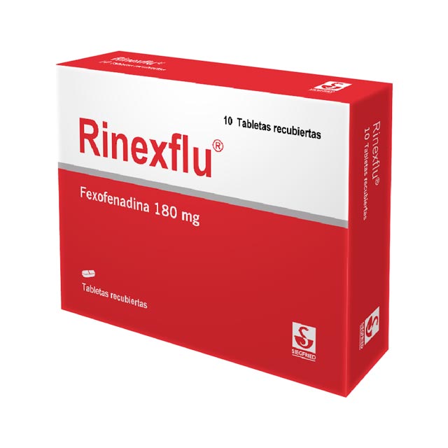 Rinexflu 180 mg Tableta recubierta - Mifarma