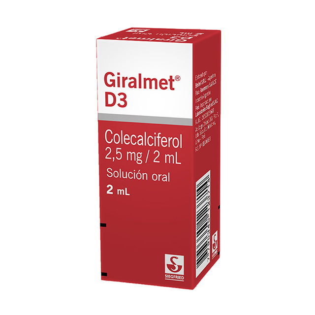 Giralmet D3 2 5mg 2ml Solución Oral Mifarma