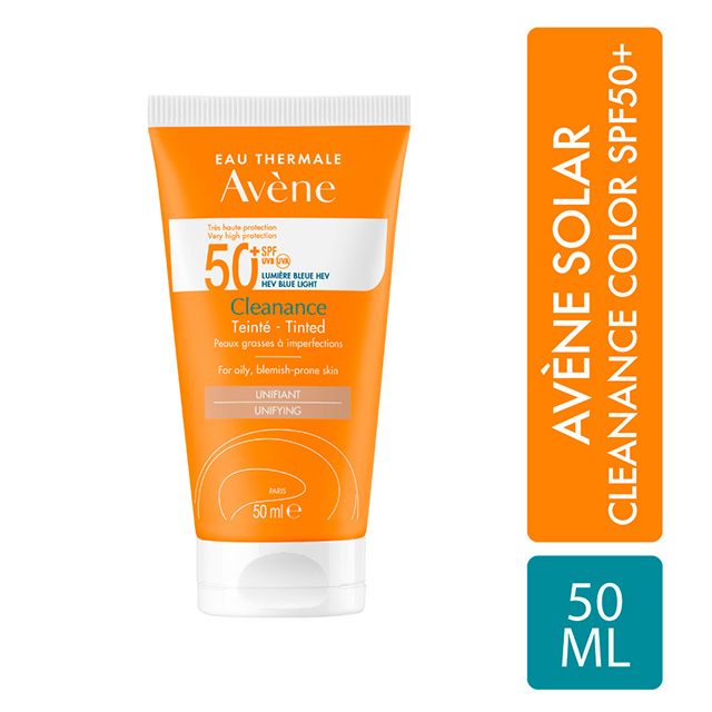 Protector Solar Avène Cleanance color SPF 50+ - Mifarma