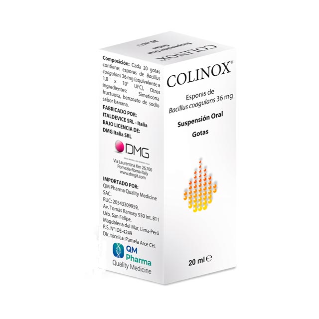 Colinox 36mg Suspensión Oral - Mifarma