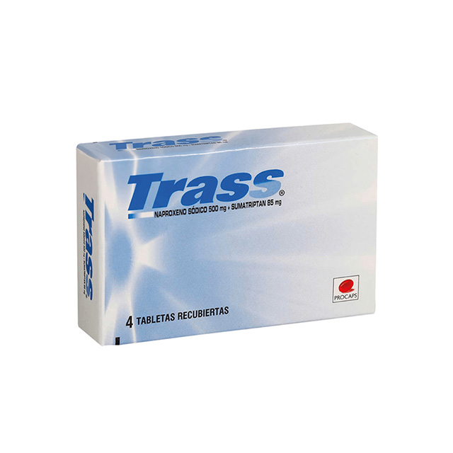 Trass 500 mg / 85 mg Tableta Recubierta - Mifarma