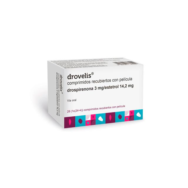 Drovelis 3mg + 14.2mg - Mifarma