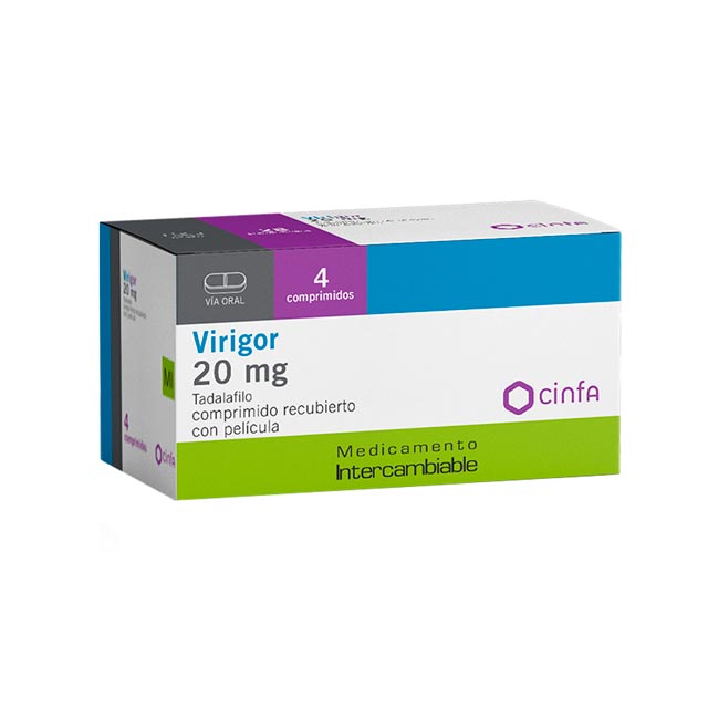Virigor 20 mg Comprimido Recubierto - Mifarma