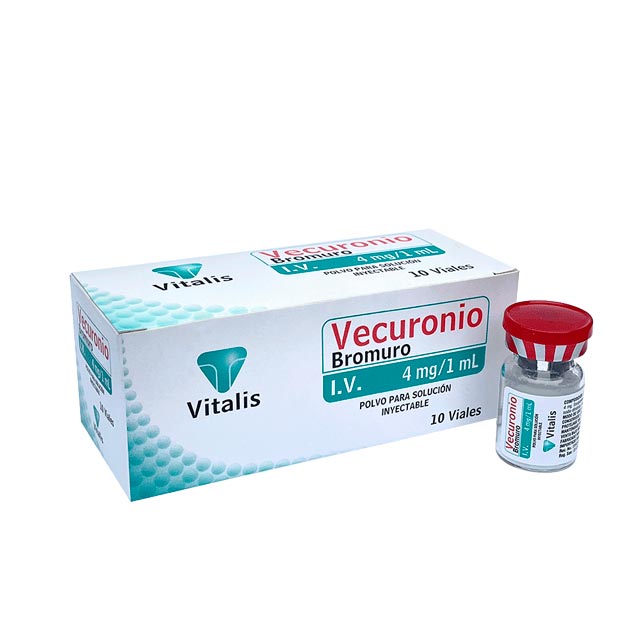 Vecuronio Bromuro 4mg/ml Solución Inyectable - Mifarma