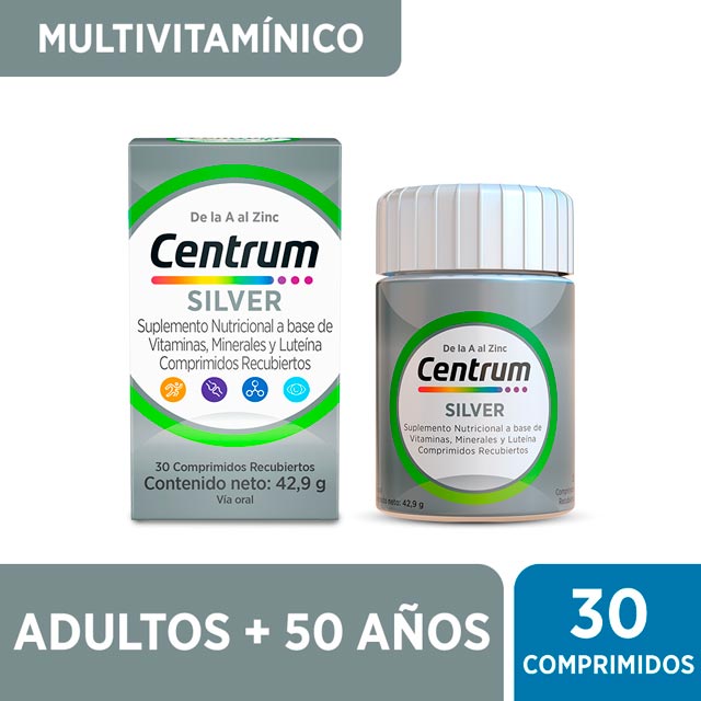 Centrum Silver Comprimido Recubierto - Mifarma