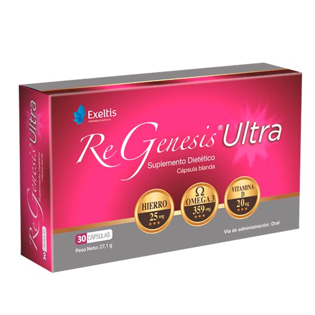 Regenesis Ultra Cápsulas Blandas - Mifarma