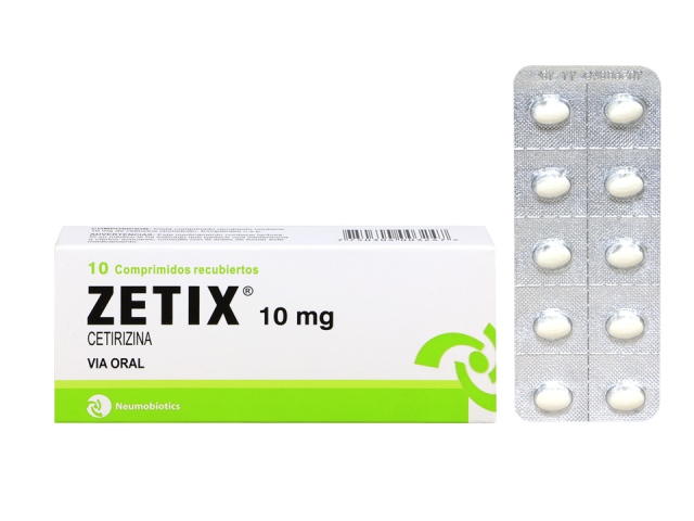 Zetix 10 Mg Comprimidos Recubiertos 10 UN - Mifarma