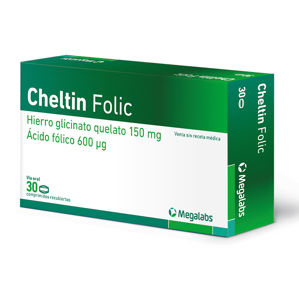 Cheltin Folic Comprimidos Recubiertos | Inkafarma