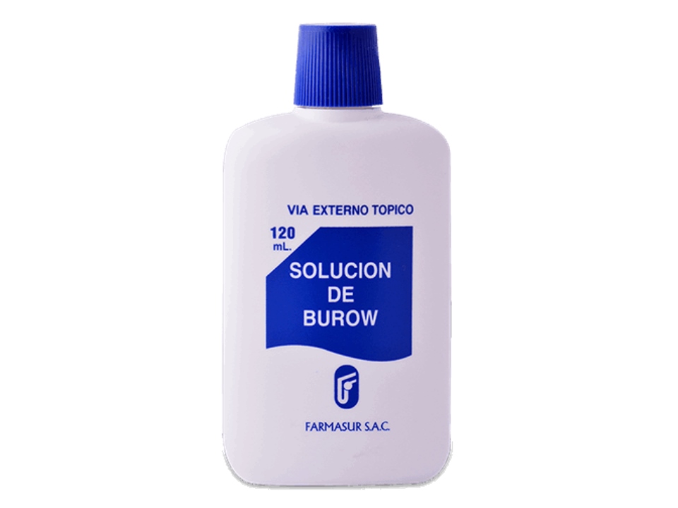 Solución de Burow Farmasur 120ml | Inkafarma