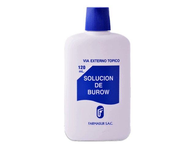 Solución de Burow Farmasur 120 ML - Mifarma
