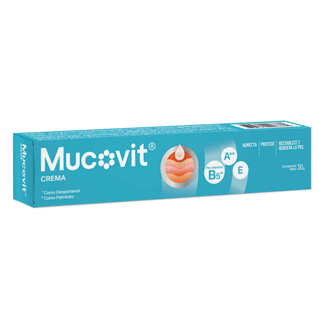 Mucovit Crema Tópica Tubo 30 G - Mifarma