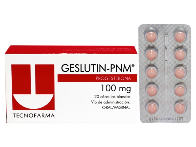 Geslutin- PNM 100Mg Cápsulas Blandas - Mifarma