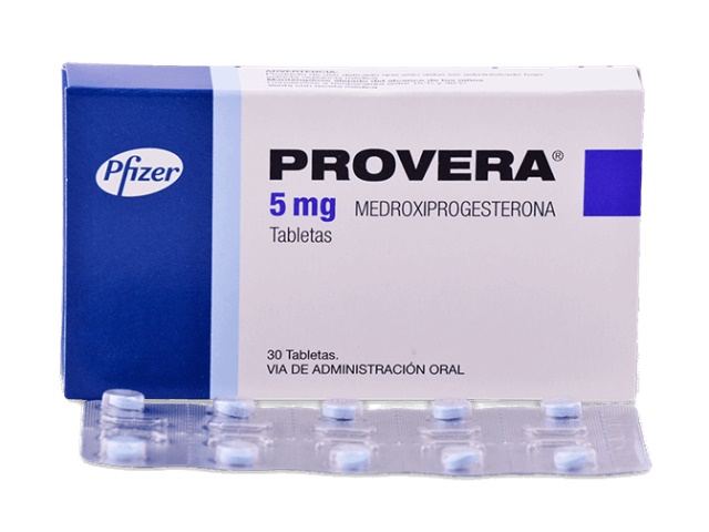 Provera 5 Mg Tabletas 30 UN - Mifarma