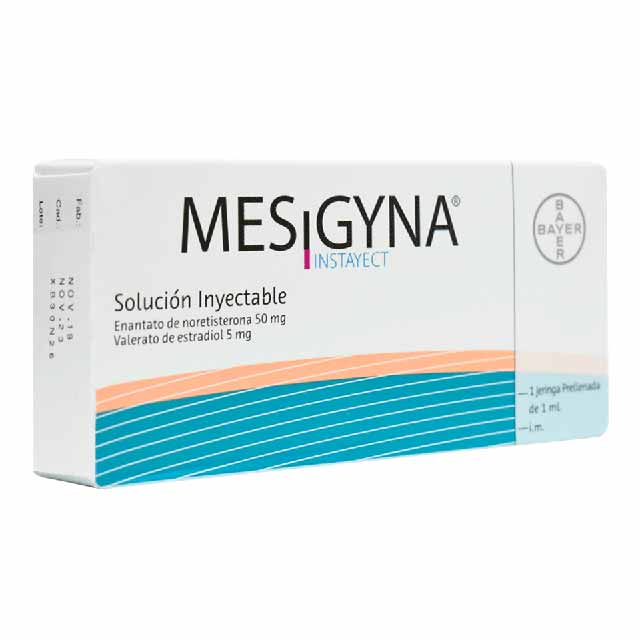 Mesigyna Solución Inyectable Pre Cargada - Mifarma