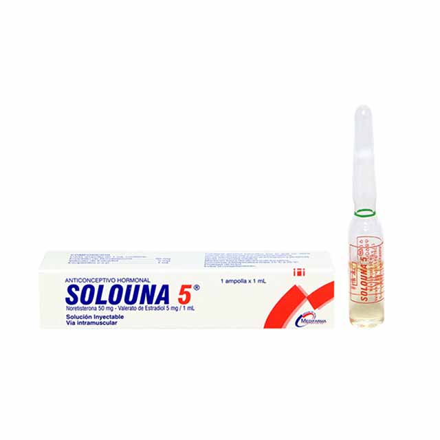 Solouna 5 Solución Inyectable Intramuscular - Mifarma