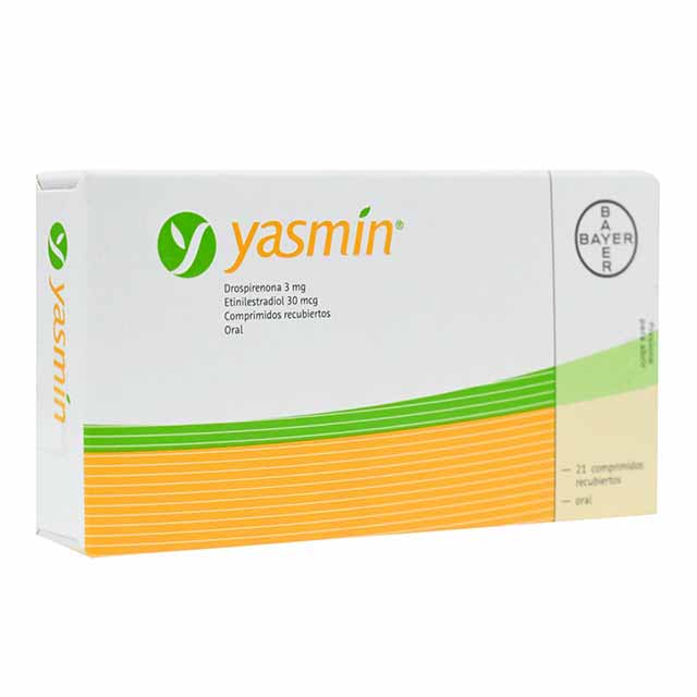 Yasmin 3-0.03mg Comprimidos Recubiertos - Mifarma