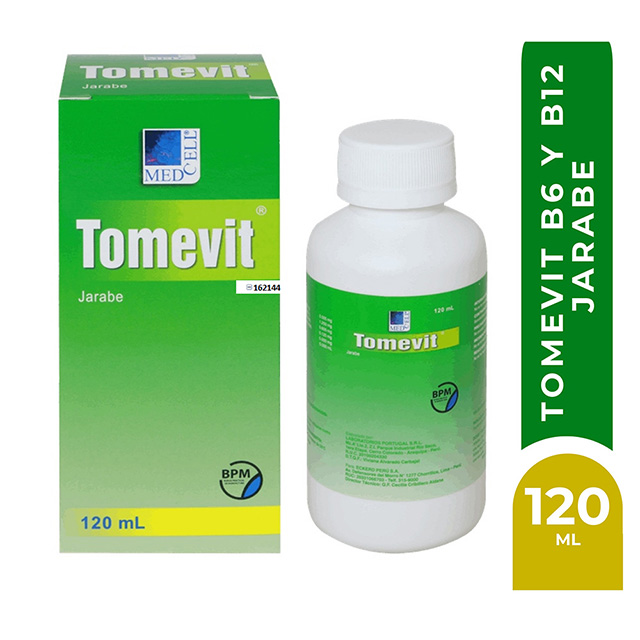 Tomevit Jarabe Frasco 120 ML - Mifarma