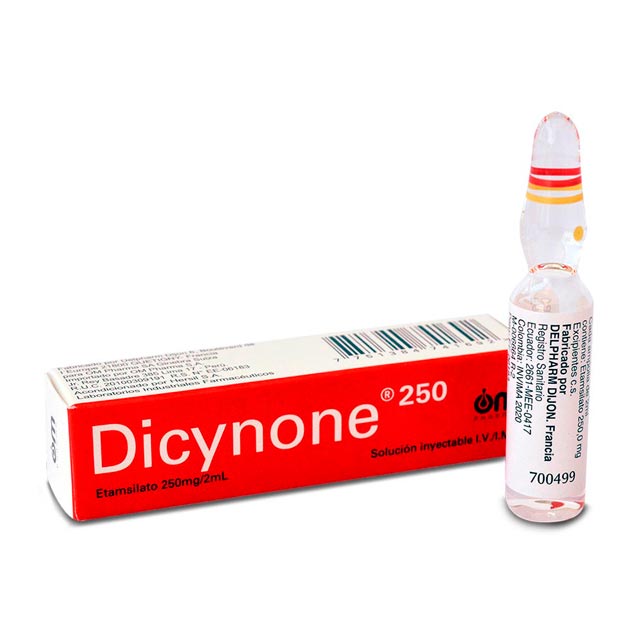 Dicynone 250mg/2ml Solución Inyectable - Mifarma