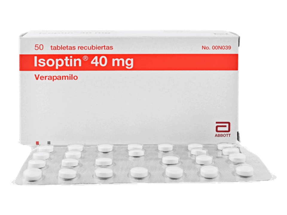 Isoptin 40 Mg Tabletas Recubiertas | Inkafarma