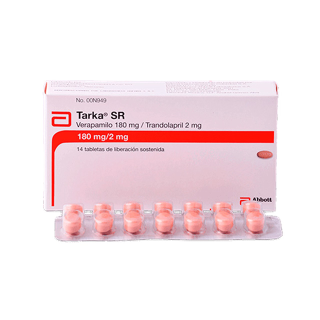 Tarka sr 180mg-2mg Liberación Prolongada - Mifarma