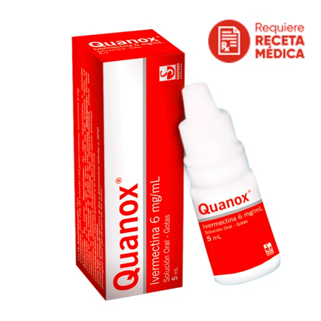 Quanox 6mg/mL Solución oral gotas - Mifarma