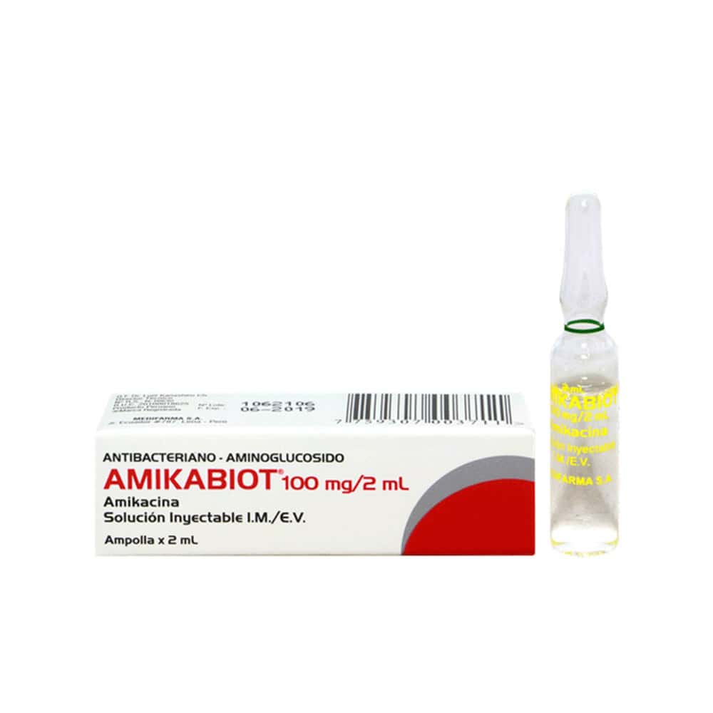 Amikabiot 100 Mg/2 Ml Solución Inyectable | Inkafarma