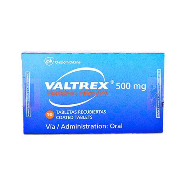 Valtrex 500 Mg Tabletas Recubiertas 10 UN - Mifarma