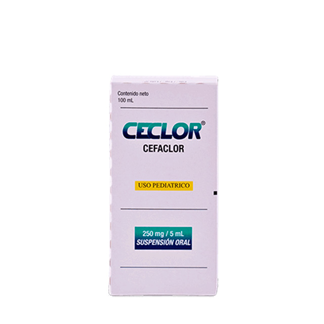 Ceclor 250mg/5mL Suspensión Oral - Mifarma