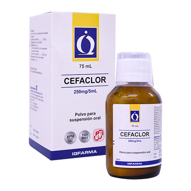 Cefaclor 250mg/5ml Suspensión Oral - Mifarma