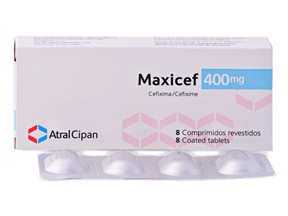 Maxicef 400 Mg Comprimidos recubiertos | Inkafarma