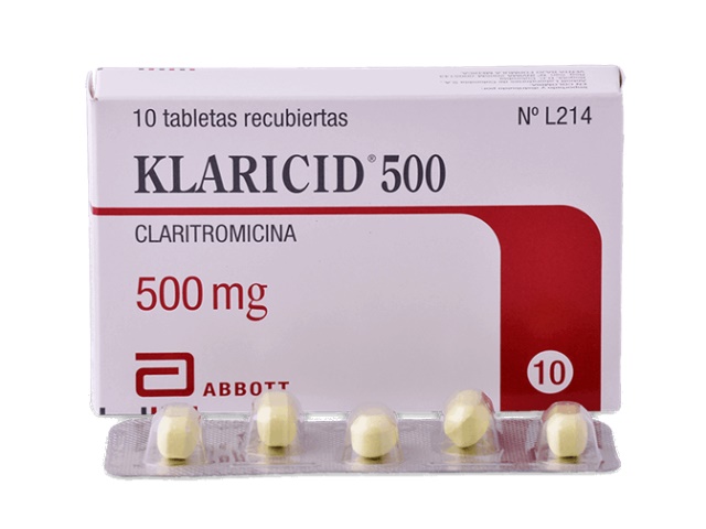 Klaricid 500mg Tabletas Recubiertas - Mifarma