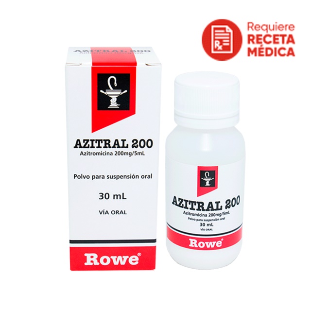Azitral 200mg/5ml Suspensión oral - Mifarma