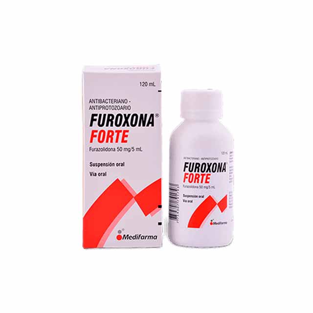 Furoxona Forte 50mg/5 mL Suspensión oral - Mifarma