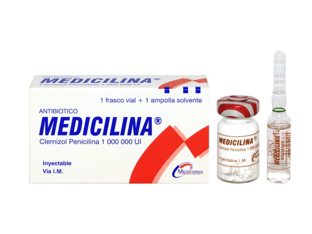 Medicilina 1000 000 UI Inyectable - Mifarma