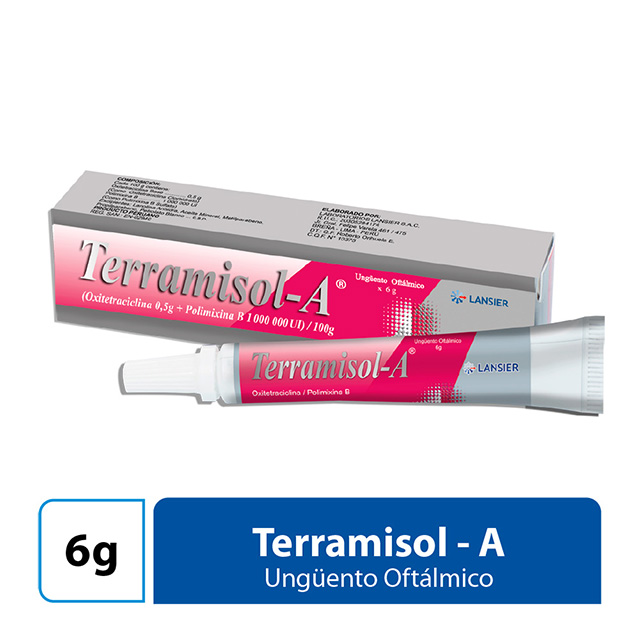 Terramisol- A Ungüento Oftálmico Tubo 6 G - Mifarma