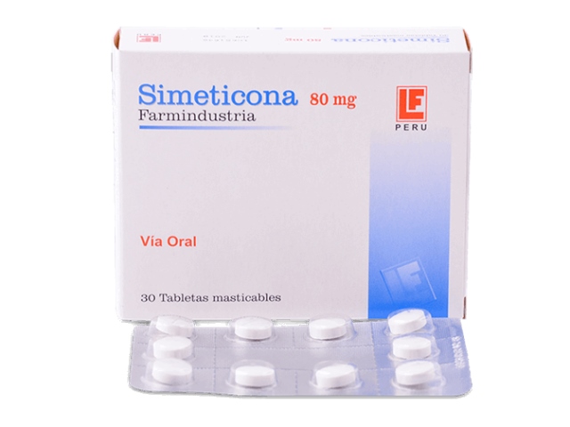 Simeticona 80mg Tableta Masticable - Mifarma
