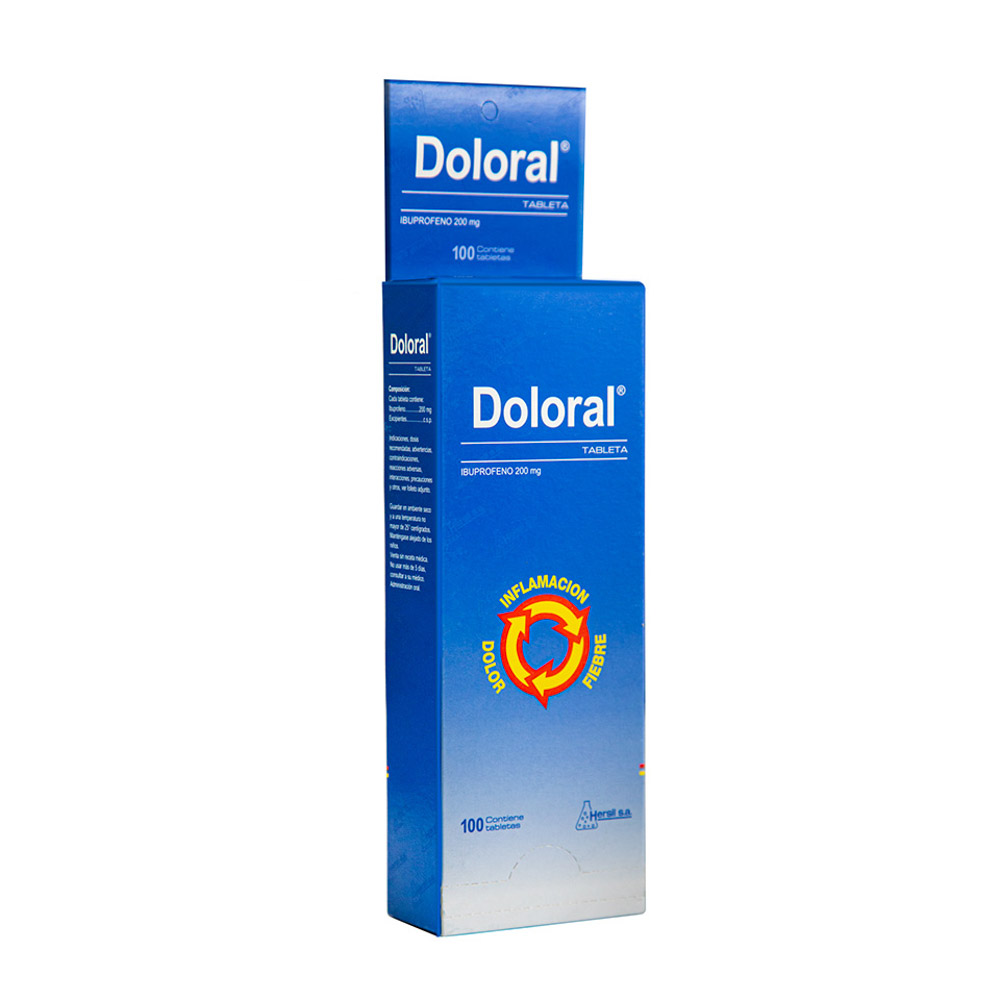 Doloral 200mg Tableta Recubierta | Inkafarma