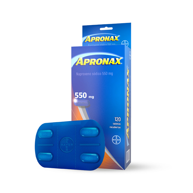 Apronax 550mg Tableta recubierta - Mifarma