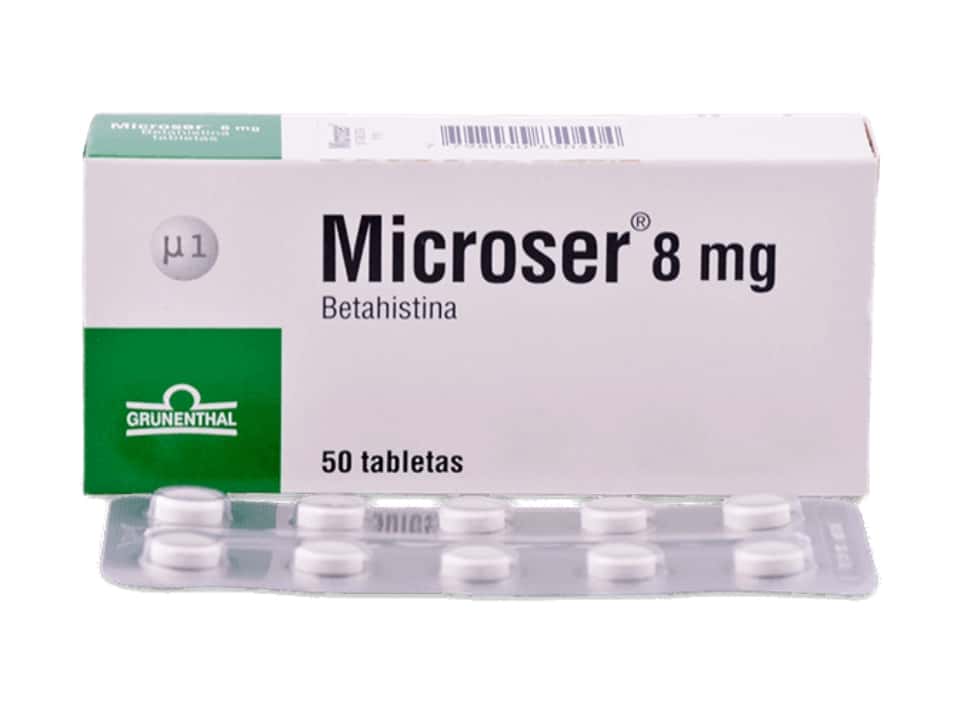 Microser 8 Mg Tabletas | Inkafarma