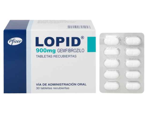 Lopid 900 Mg Tabletas - Mifarma