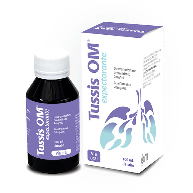 Tussis Om Expectorante 2mg/ml + 200mg/mL Jarabe - Mifarma