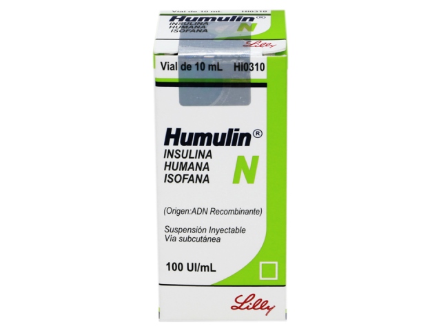 Humulin N 100 UI/Ml Inyectable - Mifarma