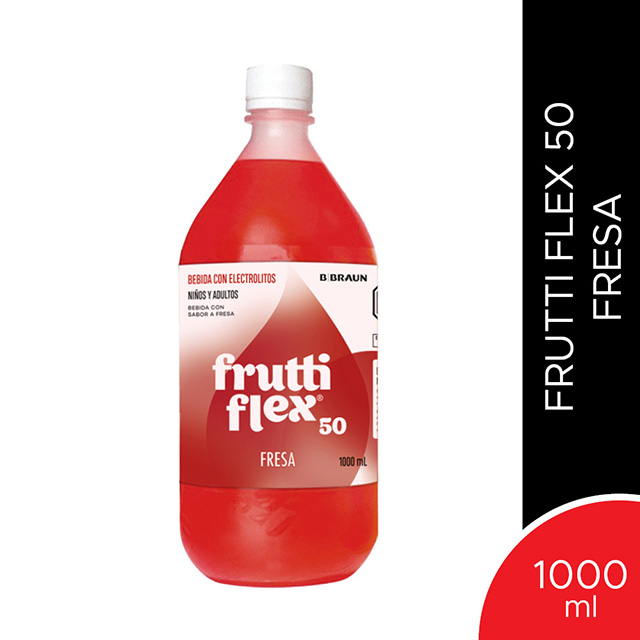 Frutti Flex 50 Solución Oral Sabor Fresa - Mifarma