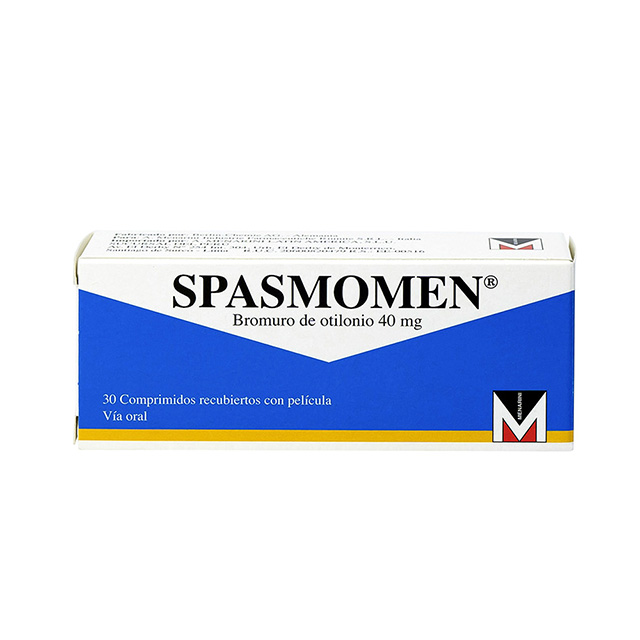 Spasmomen 40 Mg Tabletas Recubiertas 30 UN - Mifarma