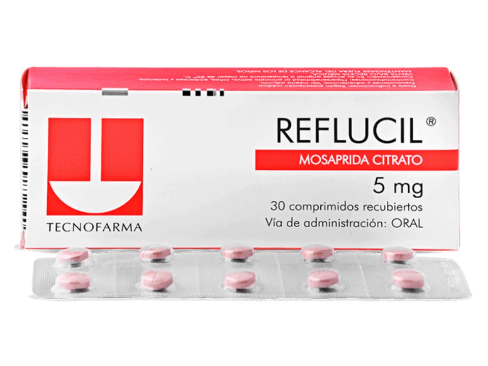 Reflucil 5 Mg Comprimidos Recubiertos | Inkafarma
